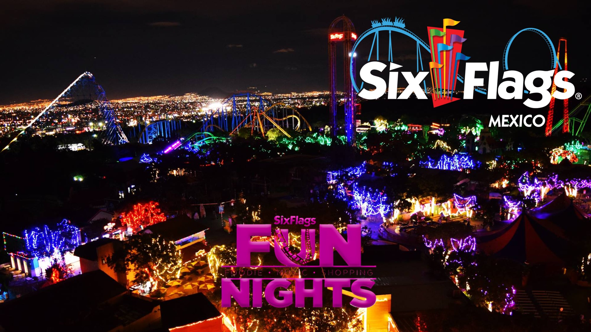 Fun Nights de Six Flags México ¡Son gratis! | Actividades del Mes