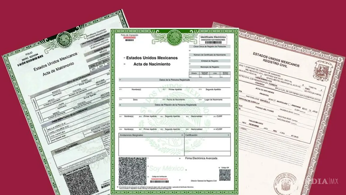 Cómo obtener e imprimir tu acta de matrimonio en el Estado de México ...