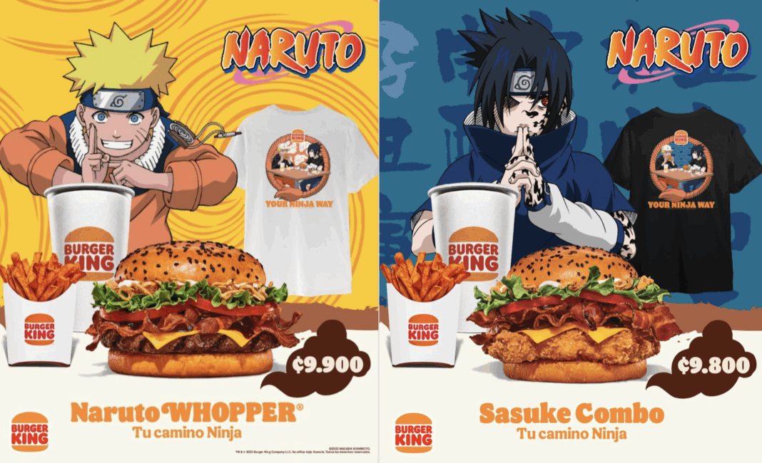 ¿Qué trae el combo Naruto en Burger King? | Gastronomía