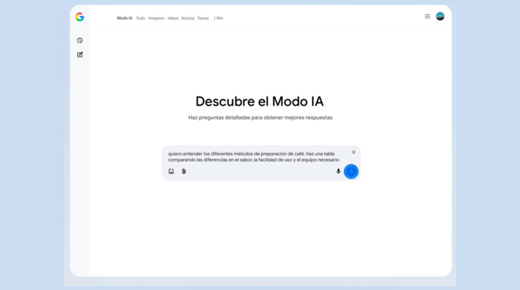 Modo IA de Google: qué es, cómo funciona y para qué sirve | Tecnología