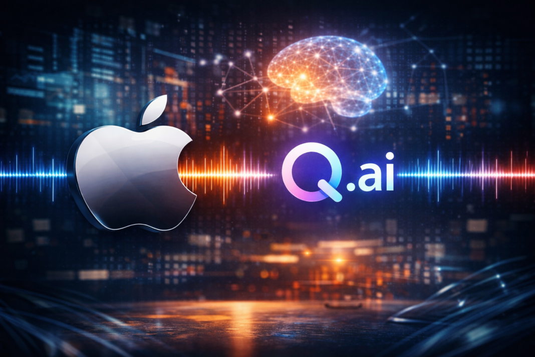 Apple compra Q.ai: IA, audio y la próxima frontera de la interacción ...